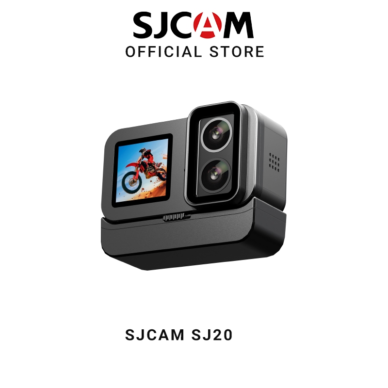 Sjcam SJ20 Action camera กล้องแอคชั่นเลนส์คู่ | Shopee Thailand