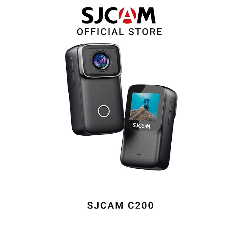 Sjcam C200/C200PRO 4K กล้องแอคชั่น WiFi ขนาดเล็ก พร้อมหน้าจอ IPS 1.28 ...