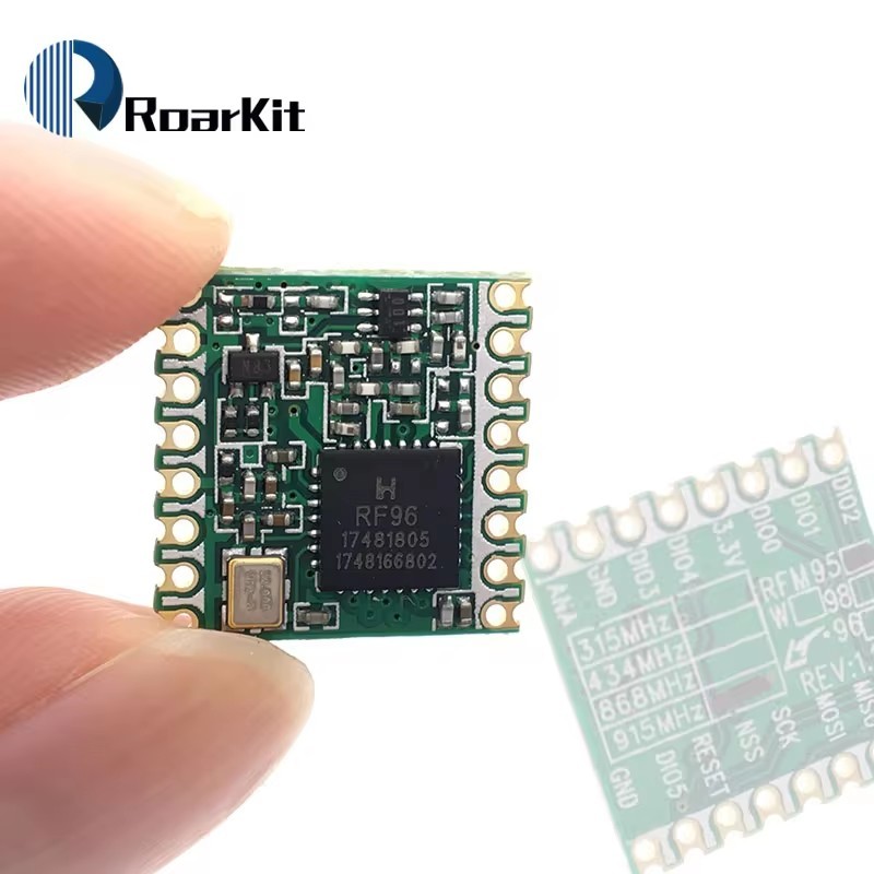 RFM95 RFM95W 868 915 RFM95-868MHz RFM95-915MHz LORA SX1276 โมดูลรับส่ง ...