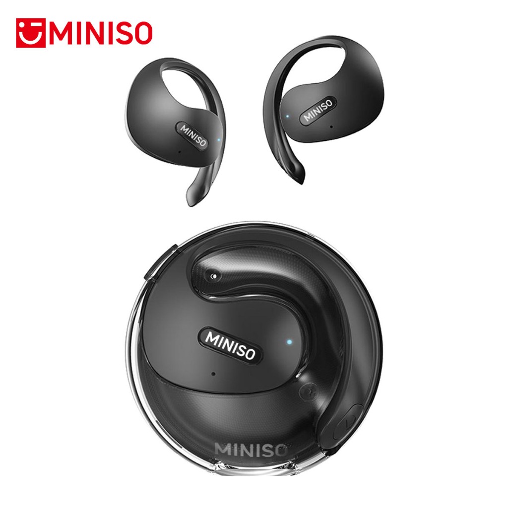 Miniso X15 Pro OWS หูฟังบลูทูธหูฟังไร้สายแบบสปอร์ตพร้อมไมโครโฟนกันน้ํา ...