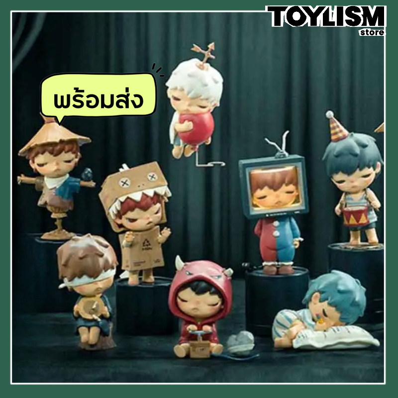 Pop Mart Hirono Mime Series Figures Blind Box🌟Whole Set🌟Hirono V4 แบบยก ...