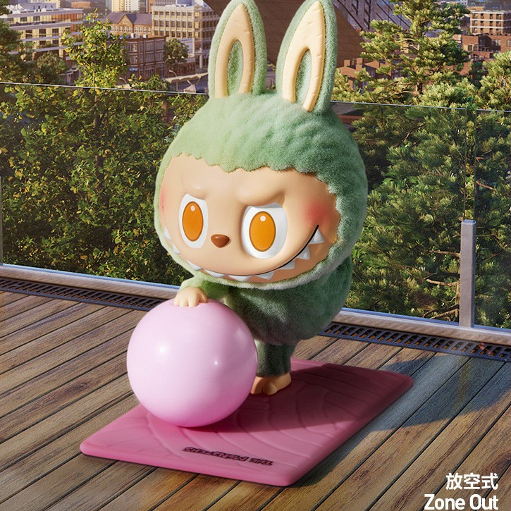 POPMART LABUBU THE MONSTERS Lazy Yoga Series รูป Mystery Box ...