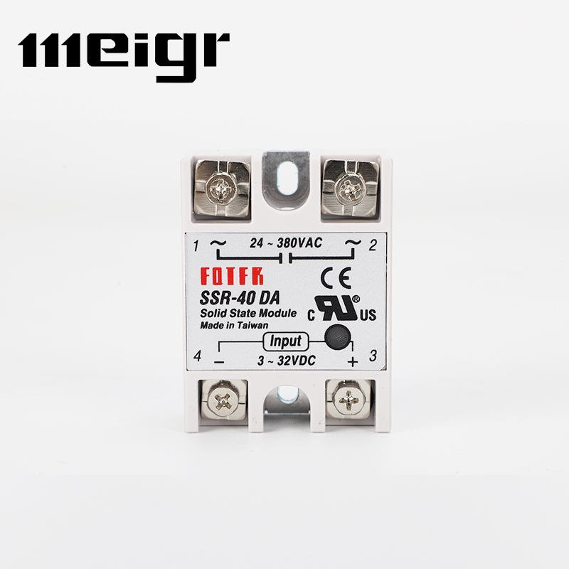 Solid State Relay SSR-25DA 40DA 60DA 80DA SSR 10A 25A 40A 60A โมดูลรีเลย์สําหรับ PID อุณหภูมิ ...