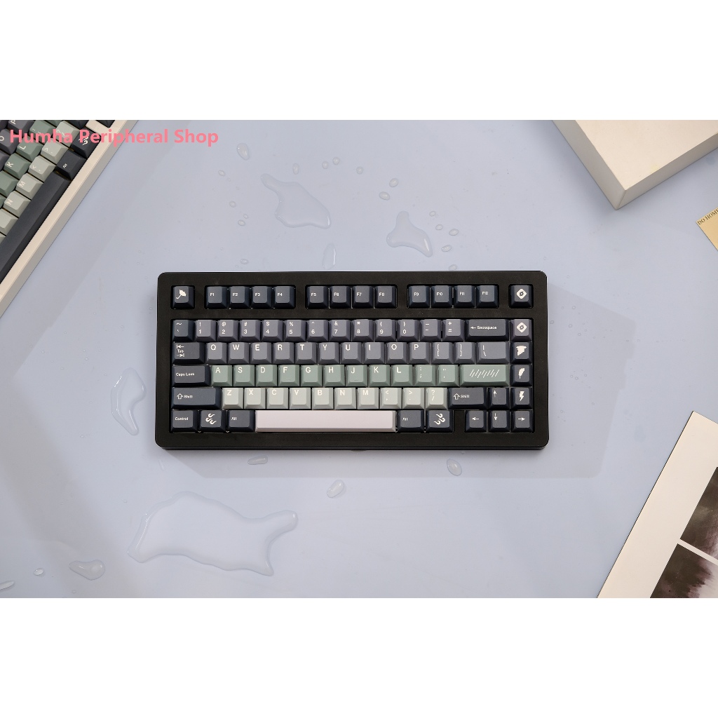 Humha Storm keycap วัสดุ PBT Dye-Sublimation โปรไฟล์เชอร์รี่คีย์บอร์ด ...