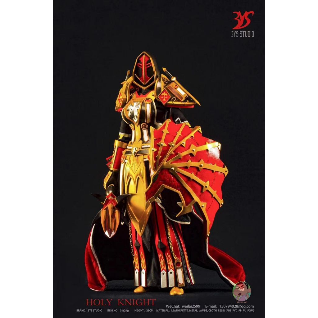 3YS YS001 WOW Judgement + Red Dragon Shield HOLY KNIGHT 1/6 โมเดลฟิกเก ...