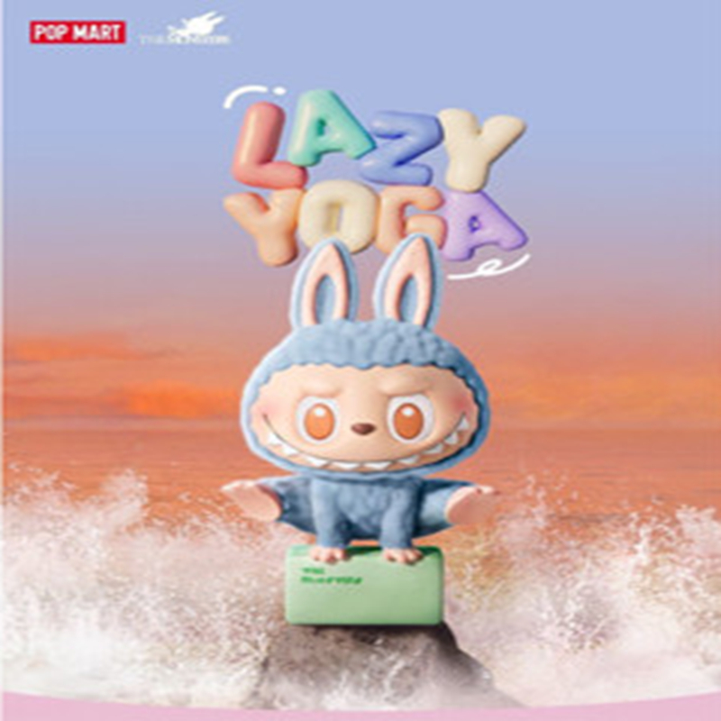 Popmart POPMART THE MONSTERS Lazy Yoga Series ฟิกเกอร์ Mystery Box ...