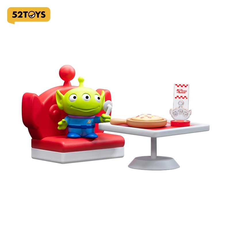 52TOYS Disney Toy Story Aliens' Pizza Planet Series Blind Box Figure ...