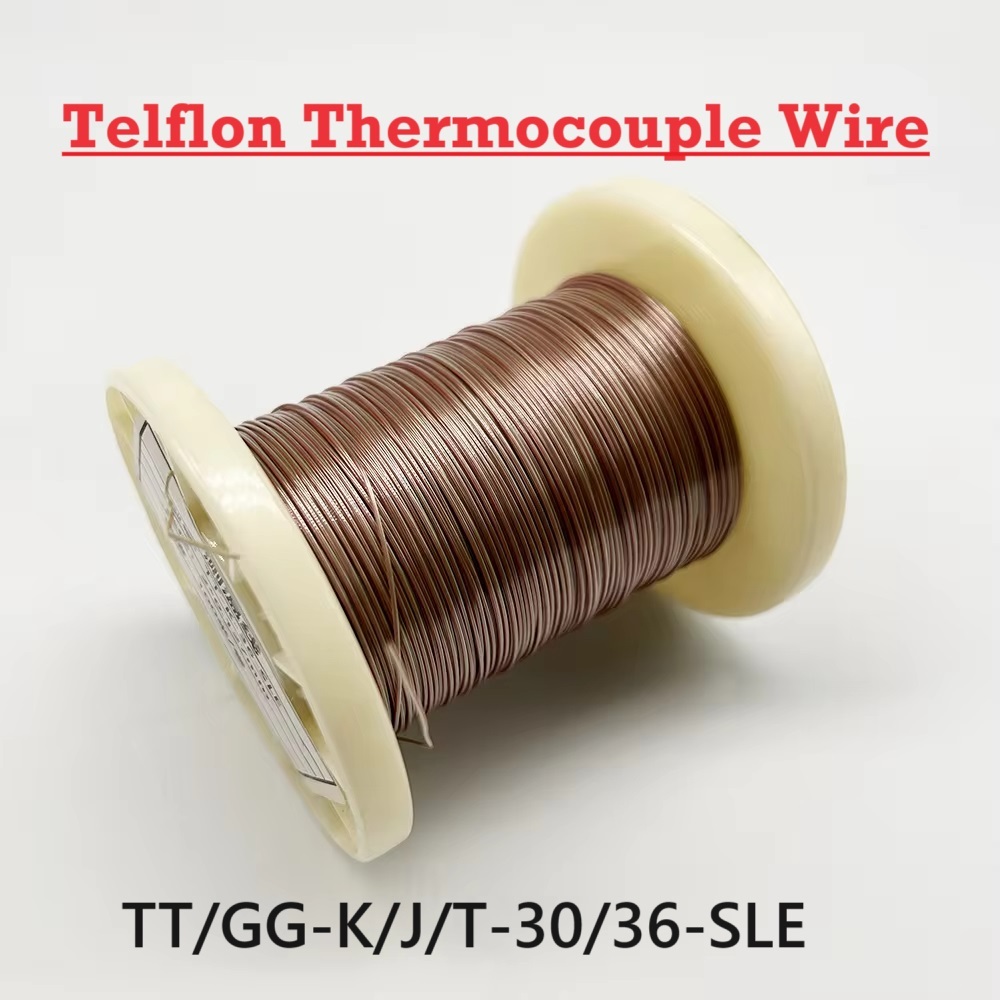 1m K-Type T-Type J-Type ฉนวน Thermocouple ลวด Telflon Thermocouple วัด ...