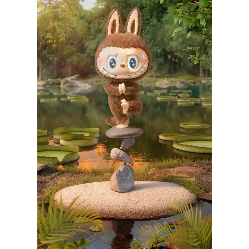 P POPMART LABUBU Yoga North มาและสไตล์ซ่อนรถไฟ | Shopee Thailand