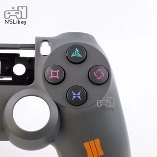 1 ชุดปุ่มพลาสติกสําหรับ Sony PS4 PS3 PS2 ABXY ปุ่มวงกลมสแควร์สามเหลี่ยม ...