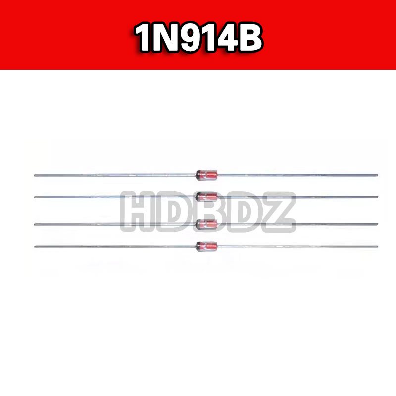 20-100pcs 1N914B IN914B 1N914 IN914 DO-35 สวิทช์วงจรเรียงกระแสไดโอด ...