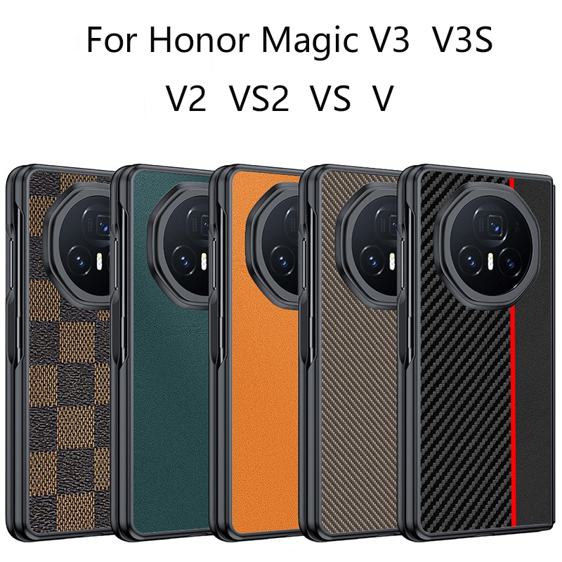 Magic V3 สําหรับ Honor Magic V3 V3S VS2 VS V2 V คาร์บอนไฟเบอร์ Splicing Hard PC กันกระแทก ...