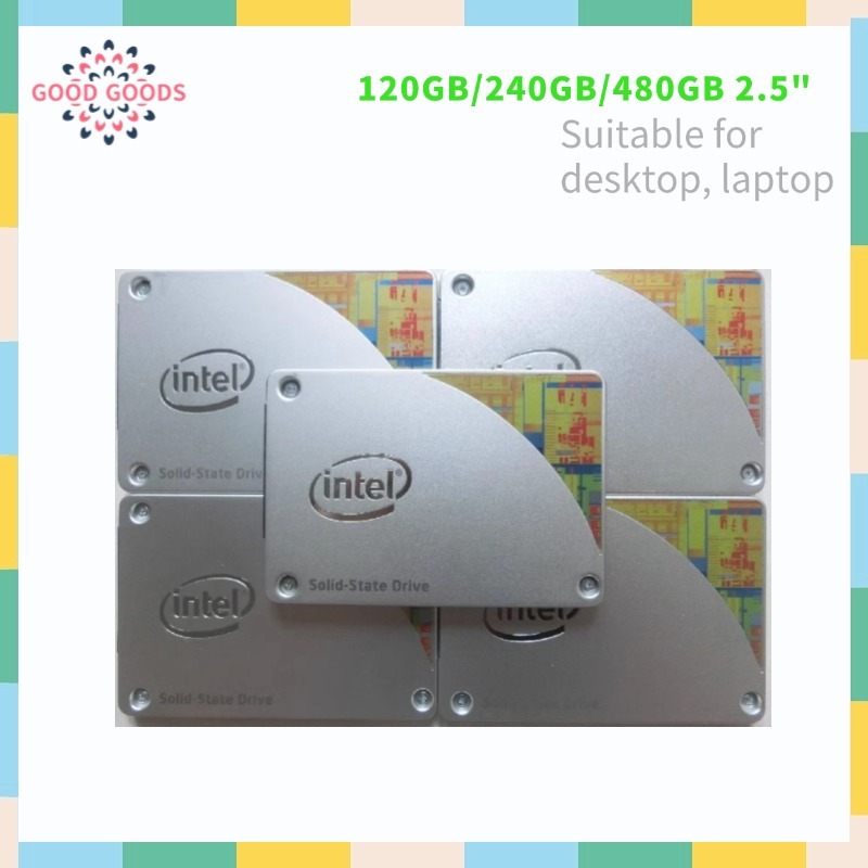 Intel 520/530/535/540 2.5 "120GB 240GB 480GB SATA III 6Gb/s MLC ไดรฟ์ Solid State ภายใน (SSD ...