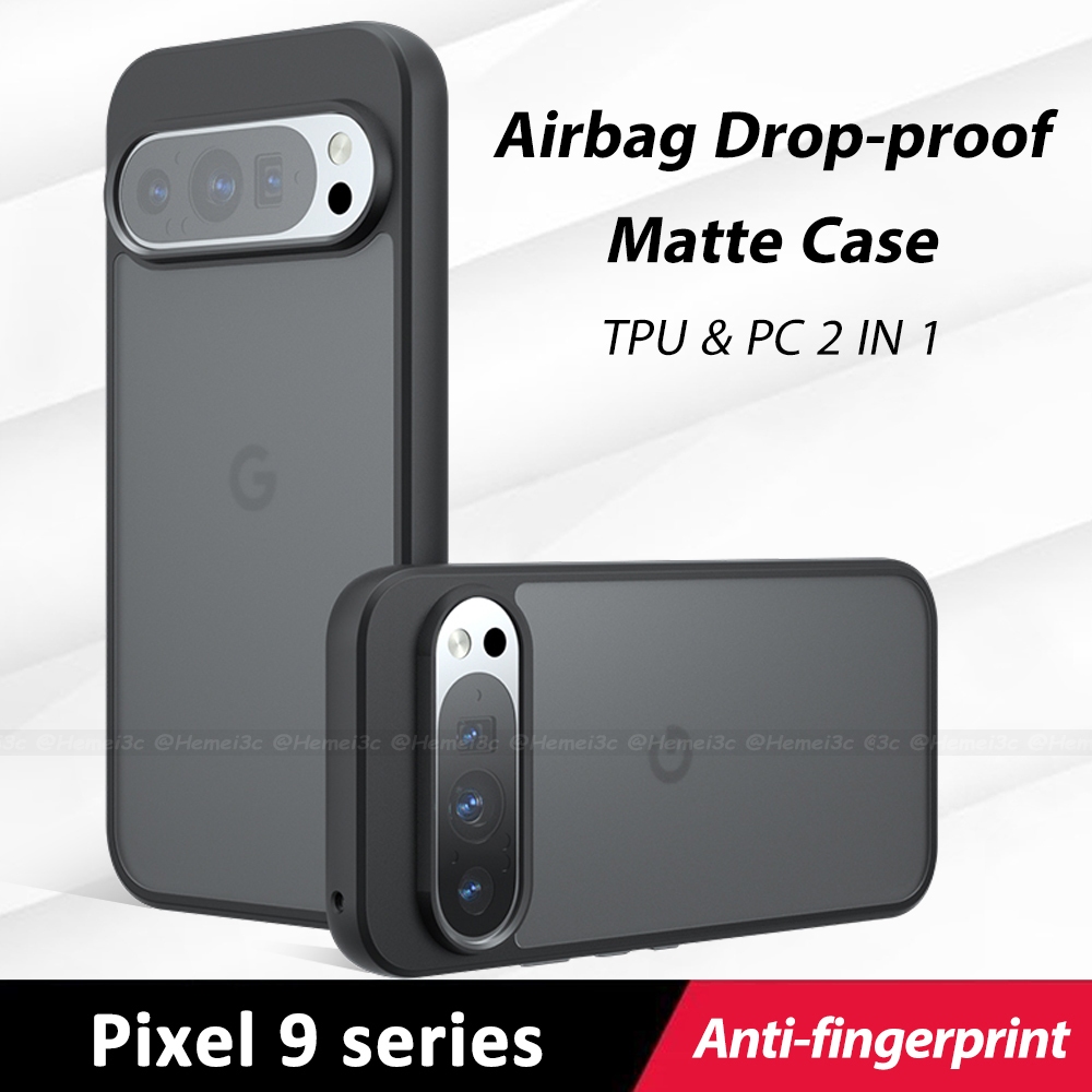 สําหรับ Google Pixel 9 Pro XL Casing No Yellowing Matte Transparent ...