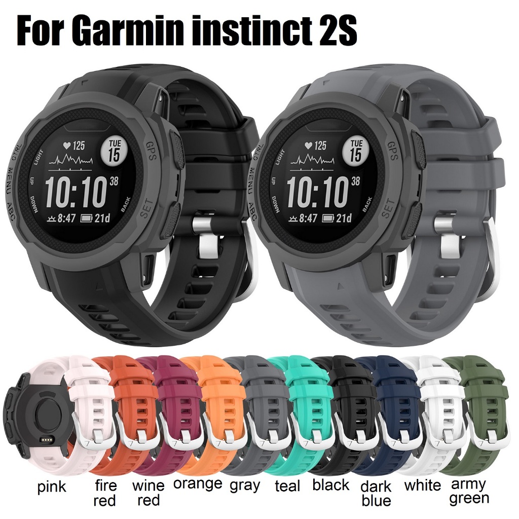 สาย Garmin instinct 2s Strap Outdoor Soft Sports Garmin instinct 2s ...