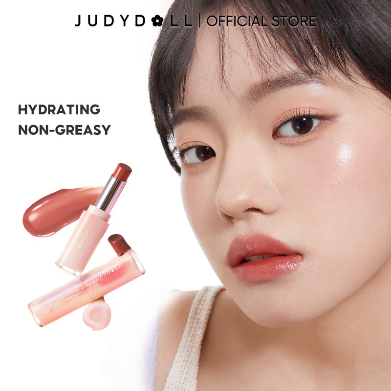 Judydoll Watery Glow Lipstick Water Gloss Lipstick Mirror Moisturizing ...