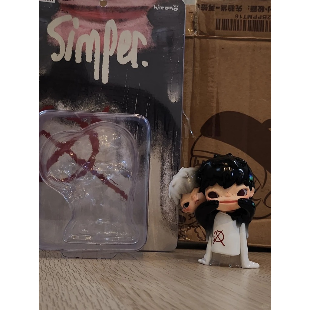 [ของแท้]POPMART Hirono simper popmart art toy กล่องสุ่ม | Shopee Thailand