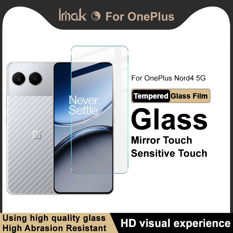 Oneplus Nord4 Nord 4 5G กระจกนิรภัยป้องกันหน้าจอด้านหน้า Imak โปร่งใส ...