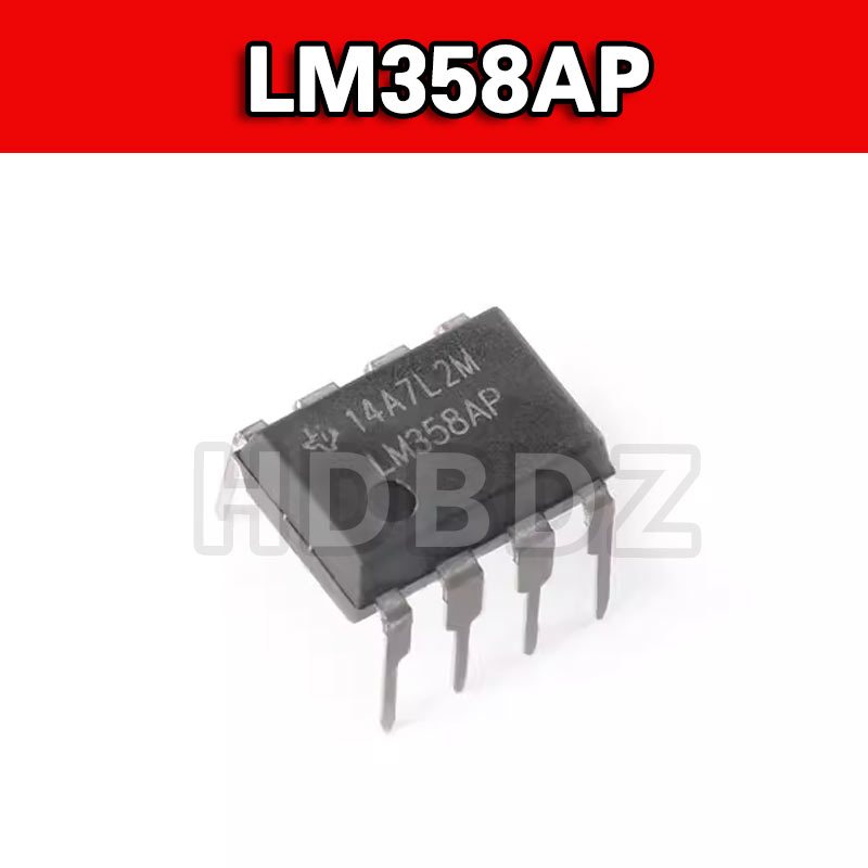 1-5pcs LM358AP PDIP-8 ชิปเครื่องขยายเสียงการทํางานมาตรฐานสองช่อง IC | Shopee Thailand