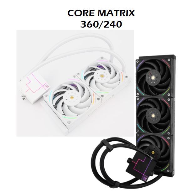 Thermalright AIO CORE MATRIX 360 240 CPU water cooler สําหรับ LGA1700 ...