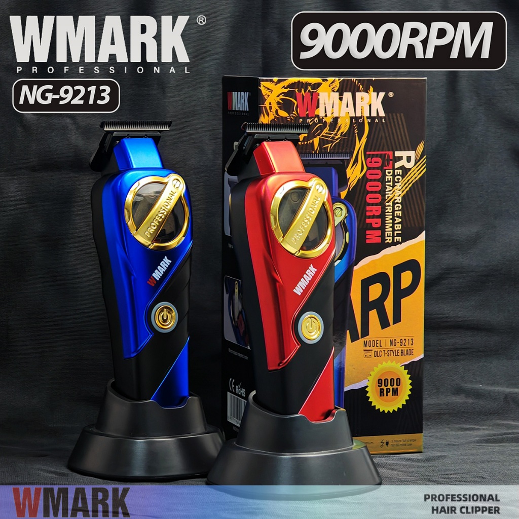 Wmark NG 9213 ใหม่แม่เหล็ก Suspension Motor Professional Trimmer ...