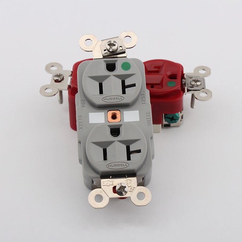 นําเข้า HUBBELL HUBELL Wall Socket 8300RMRI Core Magnetic Version 20A ...