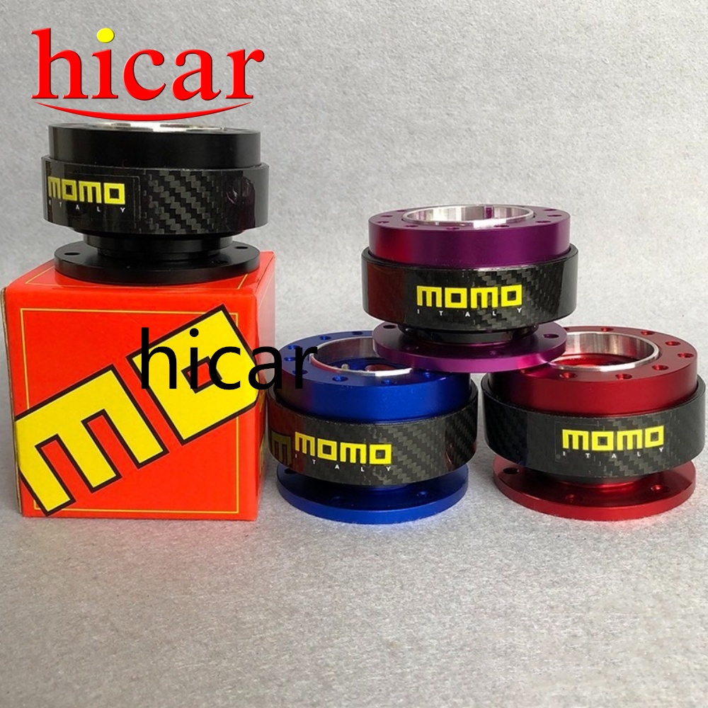 Momo พวงมาลัยคาร์บอนไฟเบอร์ Quick Boss Kit Release Hub Adapter Snap Off ...