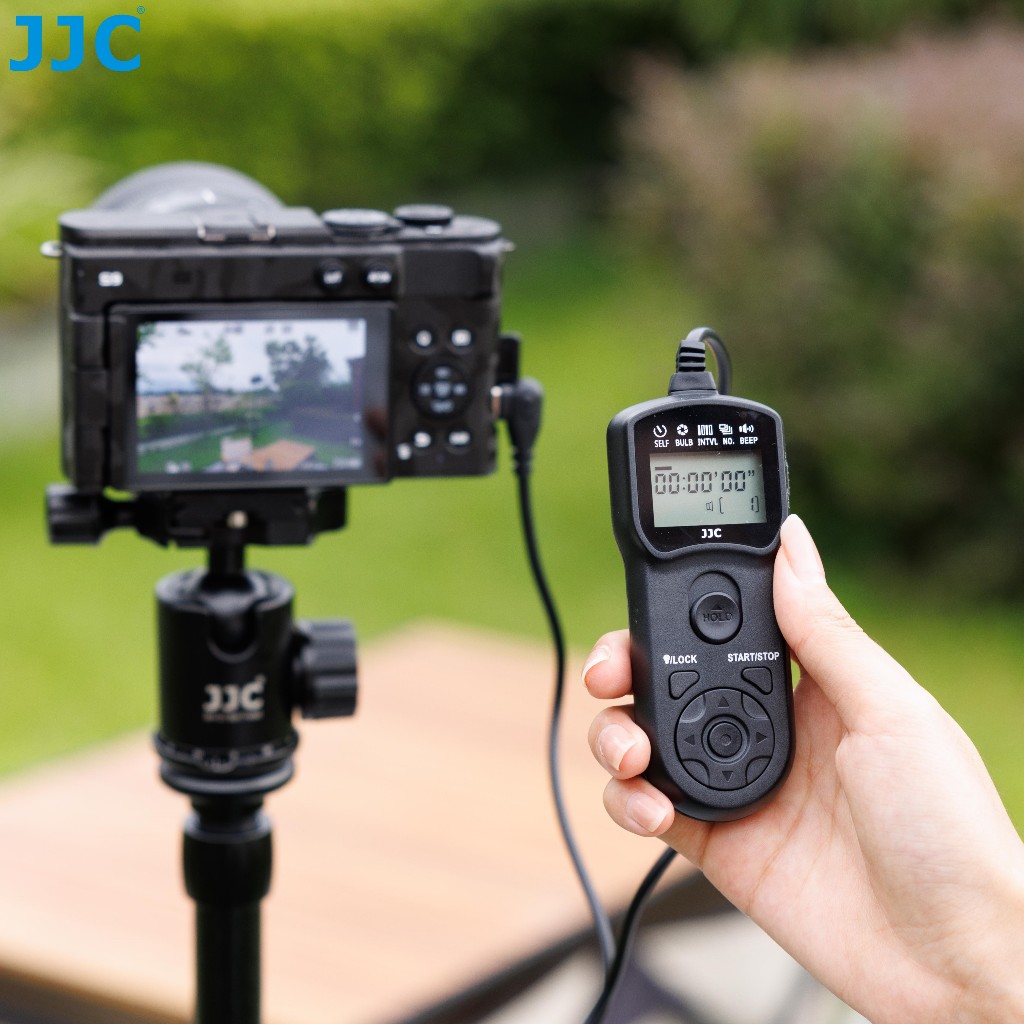 JJC TM-D2 กล้องจับเวลาชัตเตอร์ระยะไกลแบบใช้สาย Panasonic Lumix S9 G100D ...