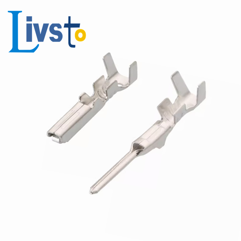 50/100 pcs DJ611-1.5B DJ621-1.5B รถ Xenon โคมไฟ 1.5 ปลั๊ก Terminal HID ปลั๊กในประเทศ 282109-1 ...