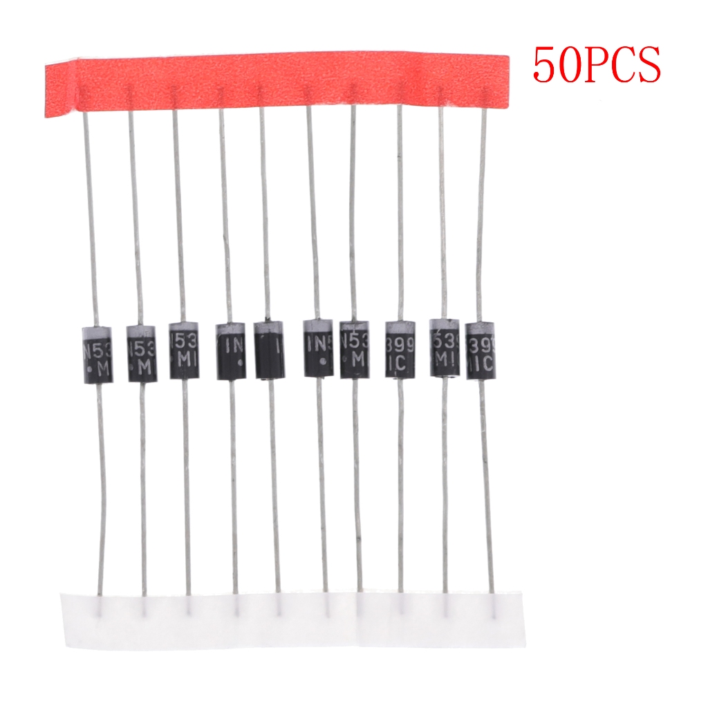 10-50 ชิ้น ไดโอด 1N5399B 1N5399 Rectifier Diode 1.5A 1000V DO-15 (DO ...