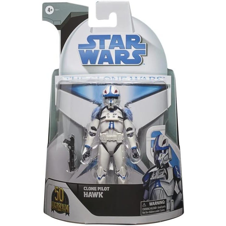 Star Wars Clone Pilot Hawk The Clone Wars ของเล่น 6 นิ้ว-Scale ...