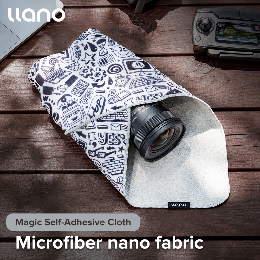 Llano Protective Magic Self-Adhesive Cloth Protective Wrap Lens Camera ...
