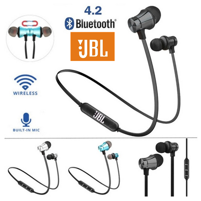 หูฟัง Xt11 แม่เหล็กบลูทูธสําหรับ Iphone Samsung Xiaomi หูฟัง 4463