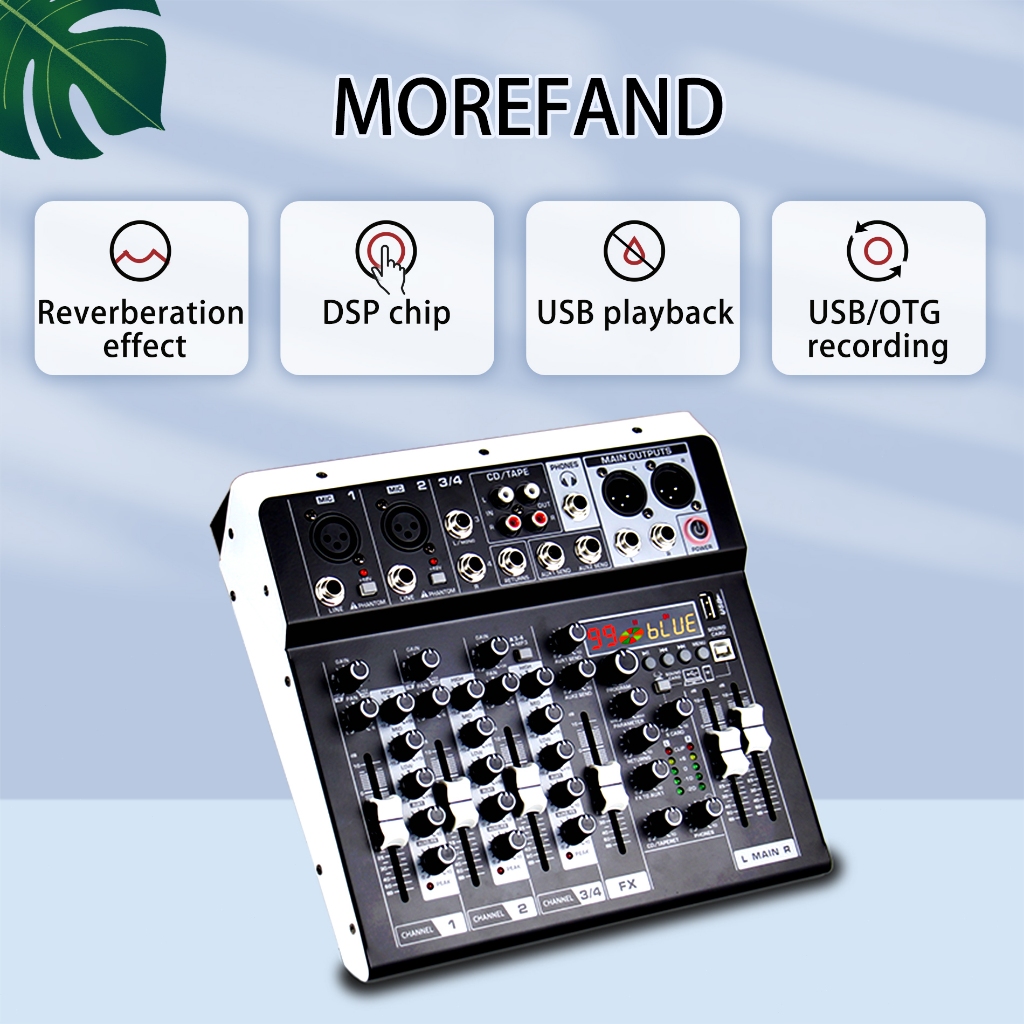 Morefand CS4/6/8 ชุดหูฟังมืออาชีพ - USB บลูทูธดั้งเดิมพร้อมการรับประกัน ...