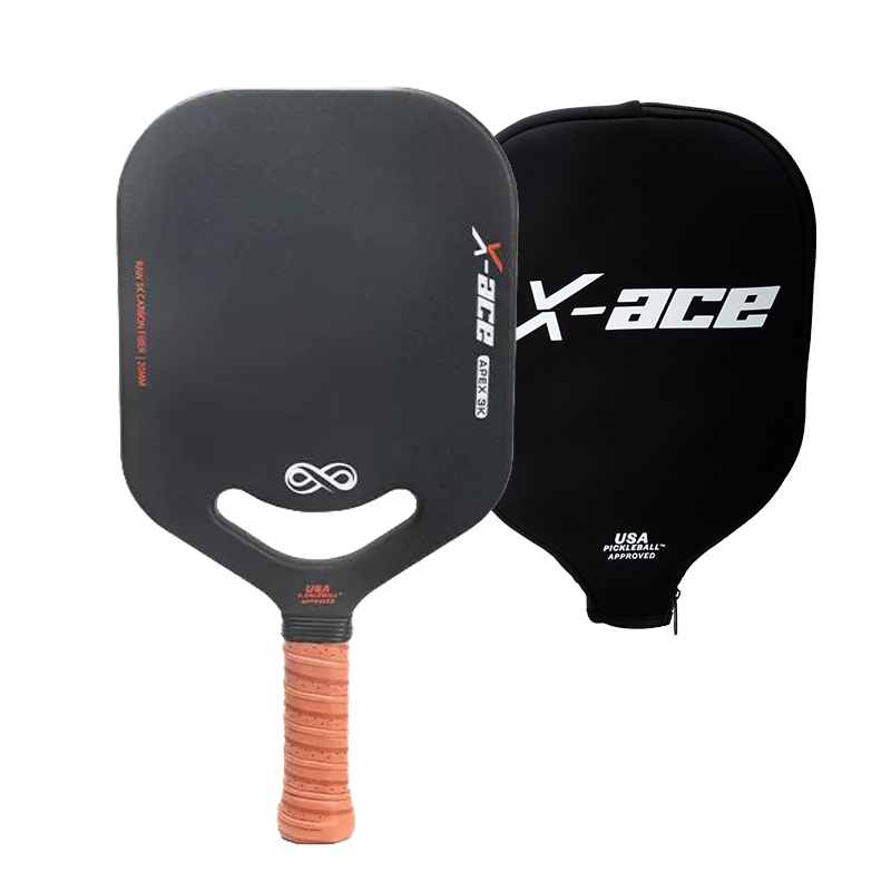 X-ace APEX พายลูกชิ้นดองพร้อมฝาครอบพาย - พื้นผิวคาร์บอนไฟเบอร์ 3K, การออกแบบไม่มีฝา, การออกแบบ ...