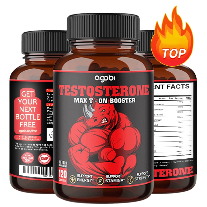 Mens Testosterone Muscle Building, Energy & Endurance Support - 11 ...