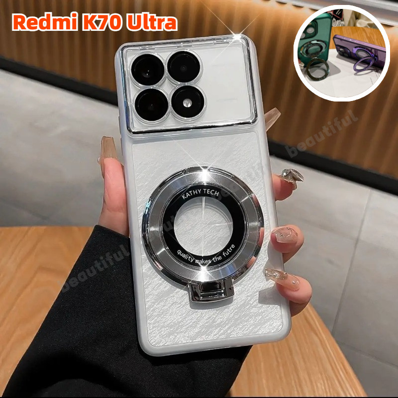 Xiaomi Redmi K70 Ultra Pro K70Pro K70Ultra K70E RedmiK70 5Gเคสโทรศัพท์โปร่งใสกันกระแทกปกอ่อน ...