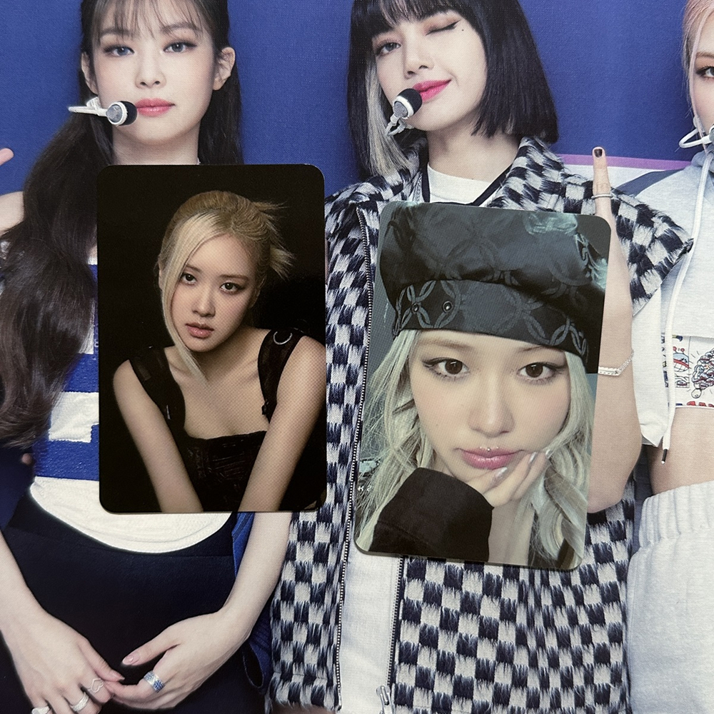 การ์ดรูปถ่าย Blackpink ของแท้อย่างเป็นทางการ,การ์ด Ferrule,ROSE อัลบั้ม photocard kpop | Shopee ...