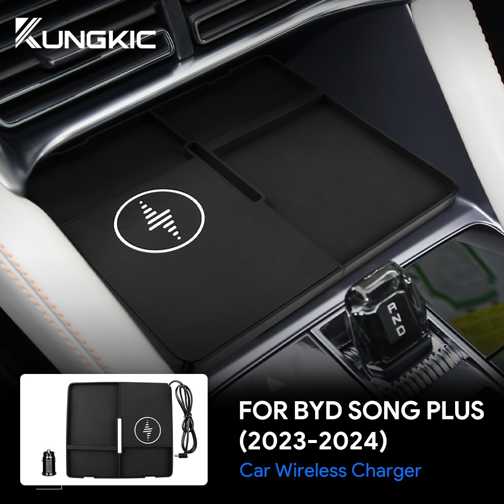 สําหรับ BYD Song Plus Seal U Sealion 6 2023 2024 Wireless Charger Pad ...