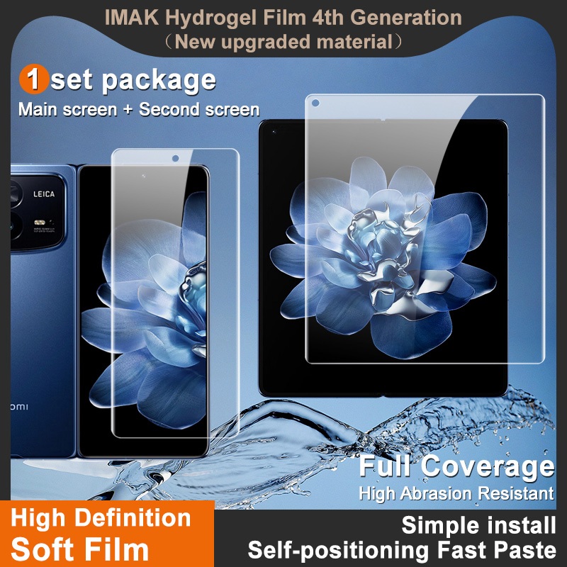 Imak Xiaomi Mi Mix Fold 4 5G Full Coverage Hydrogel TPU Screen ...