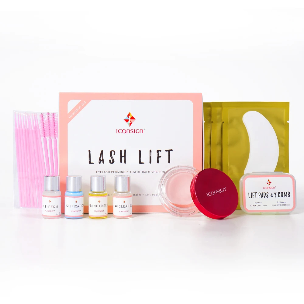 Iconsign รุ่นที่สองกาว Balm Lash Lift Kit Eyelash Perming Kit Enhancer ...