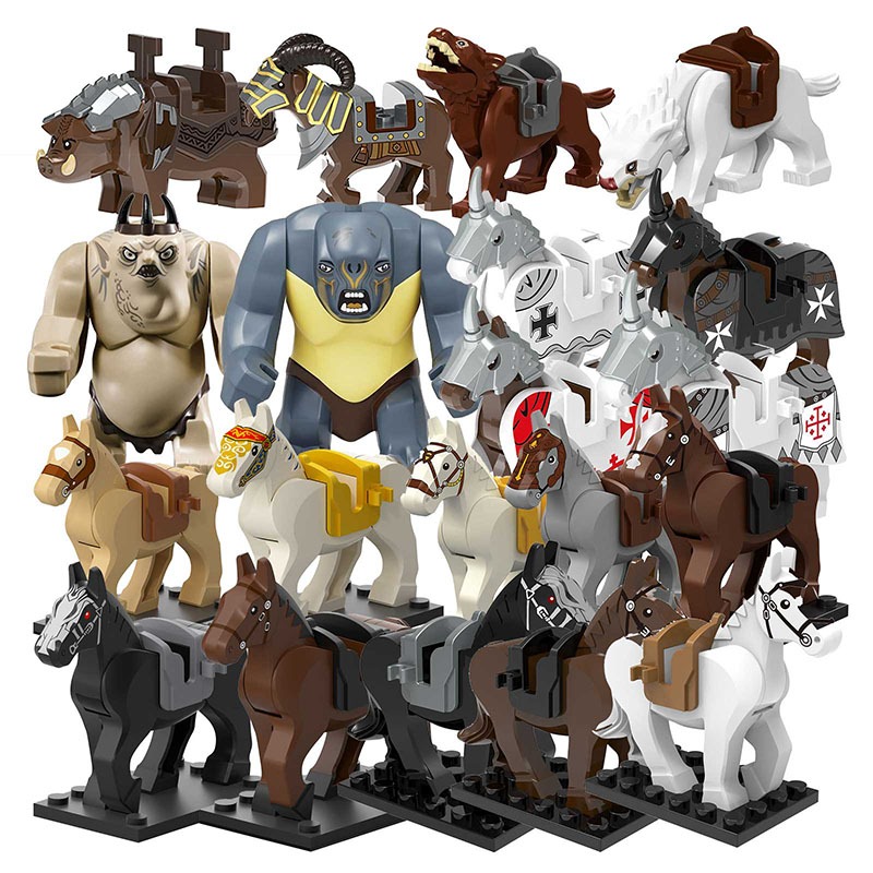 Lord Ogre Swamp Monster Goblin King แหวนยักษ์สงคราม Elk Wild Horn แกะ ...