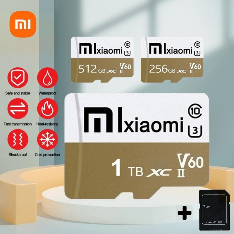 100% Original Xiaomi Micro SDXC Class10 V60 การ์ด TF การ์ด 1TB 2TB การ์ดหน่วยความจําการ์ด TF SD ...