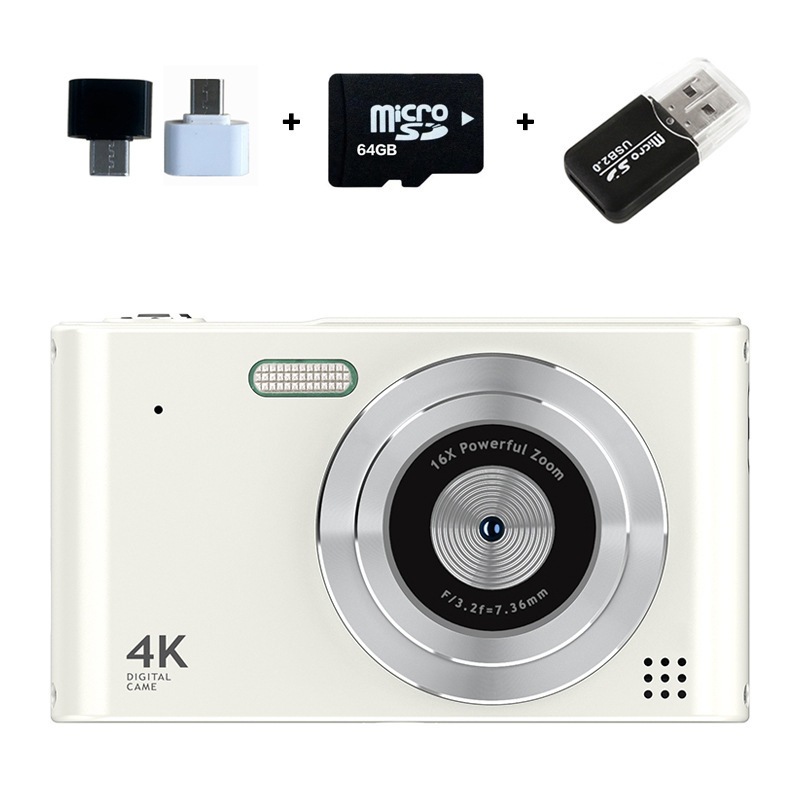 Ymx H15 Mini Digital Camera, Full HD 48MP Video 4K Digital Camera พร้อม ...
