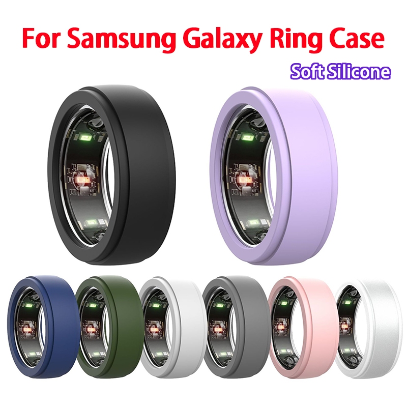 เคสซิลิโคนอ่อนนุ่มสําหรับ Samsung Galaxy Ring ฝาครอบป้องกันสําหรับ ...