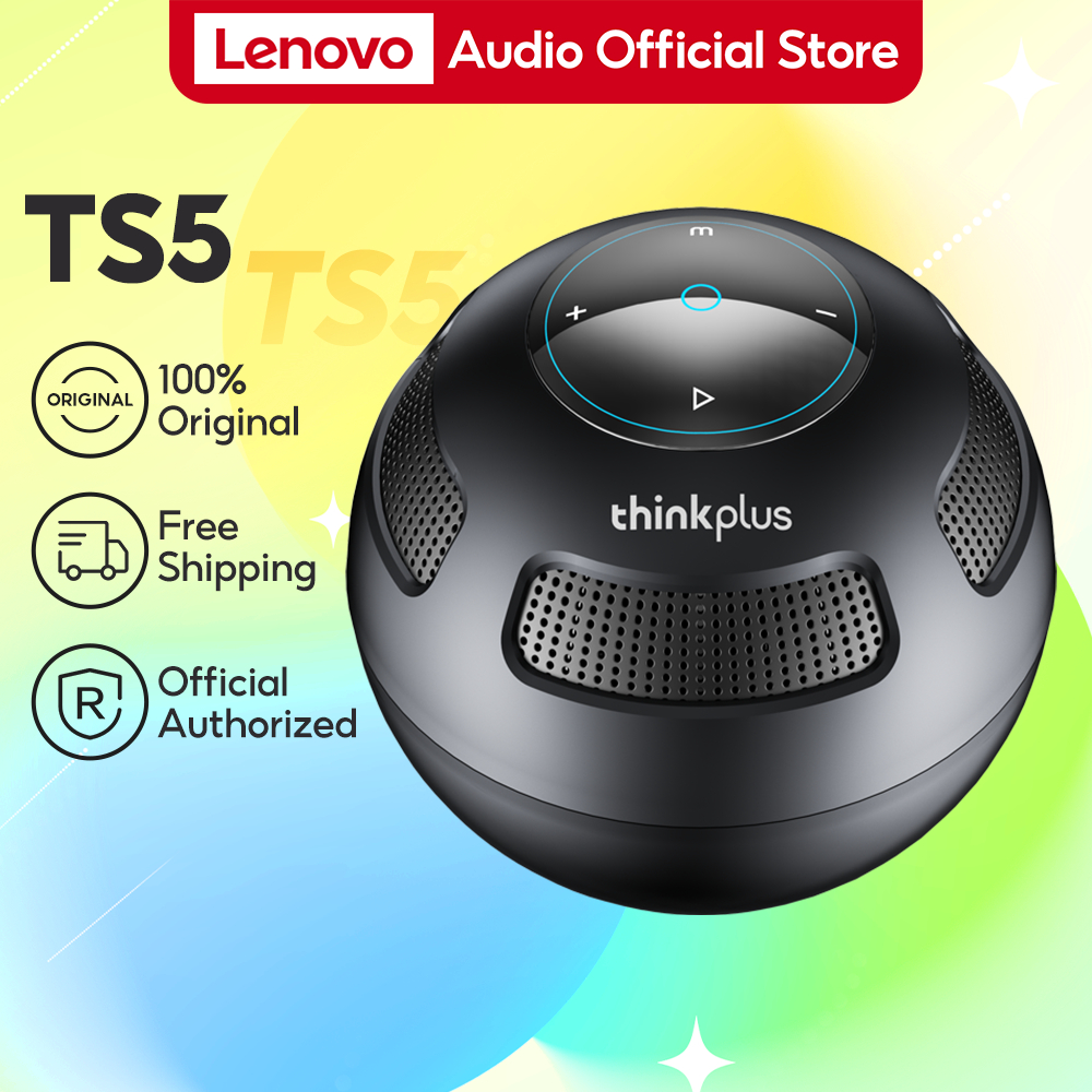 Lenovo Thinkplus TS5 ลําโพงบลูทูธ 5.3 ซับวูฟเฟอร์เครื่องเล่นคุณภาพเสียงรอบทิศทาง HD แบบพกพา ...