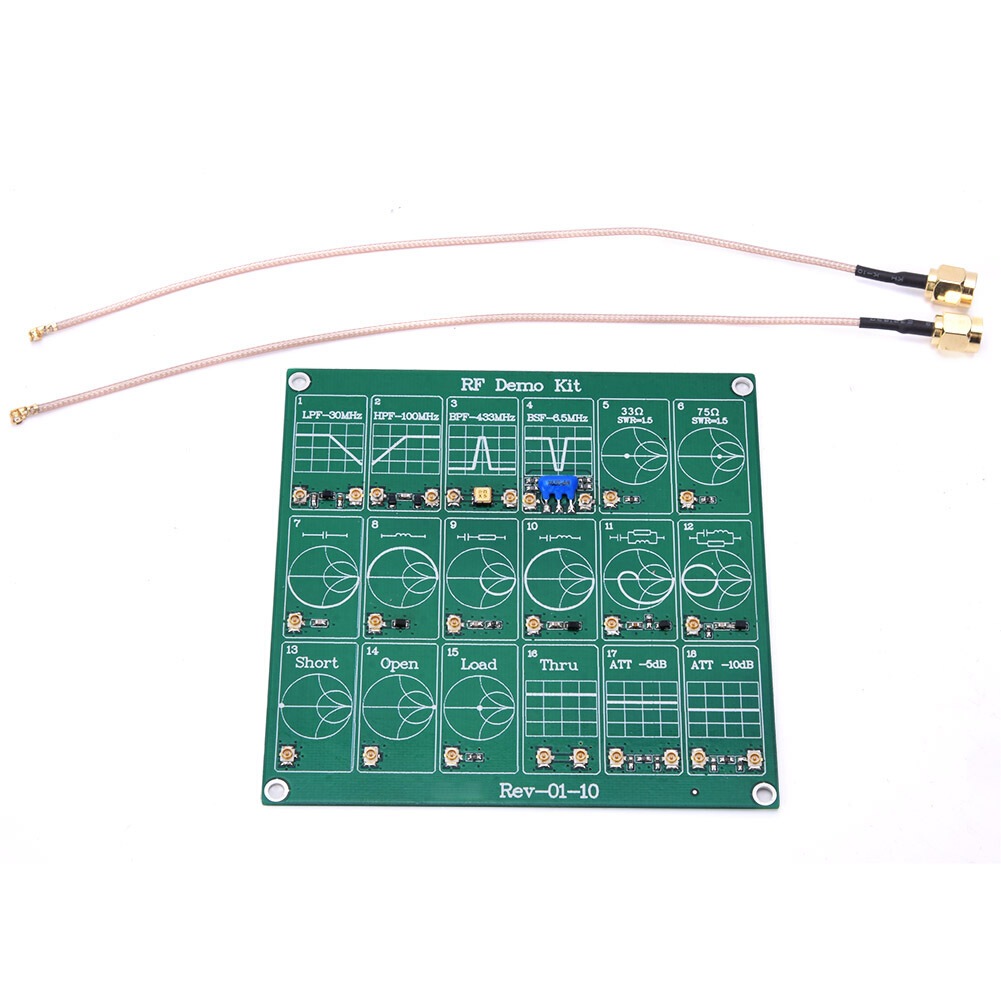 สนุก~ Rf Demo Kit โมดูลทดสอบ Rf Vector Network Analyzer Board Filter Attenuator โมดูล Shopee