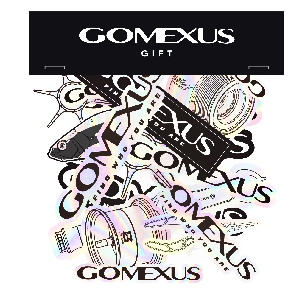 GOMEXUS Gomexussticker DECORATE YOUR FISHING ROD หรือ REEL HANDLE ...