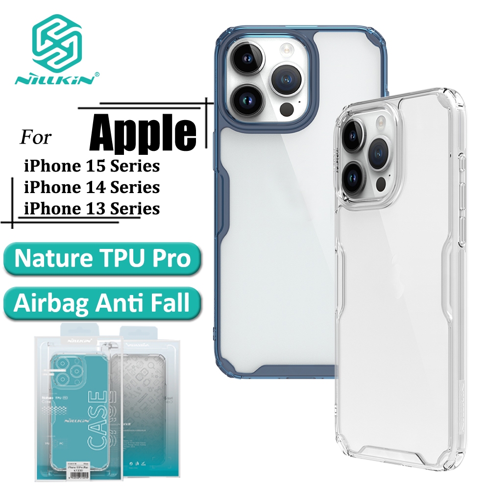 Nillkin Clear Case สําหรับ iPhone 16 Pro Max 15 Pro Max 14 Pro Max 13 ...