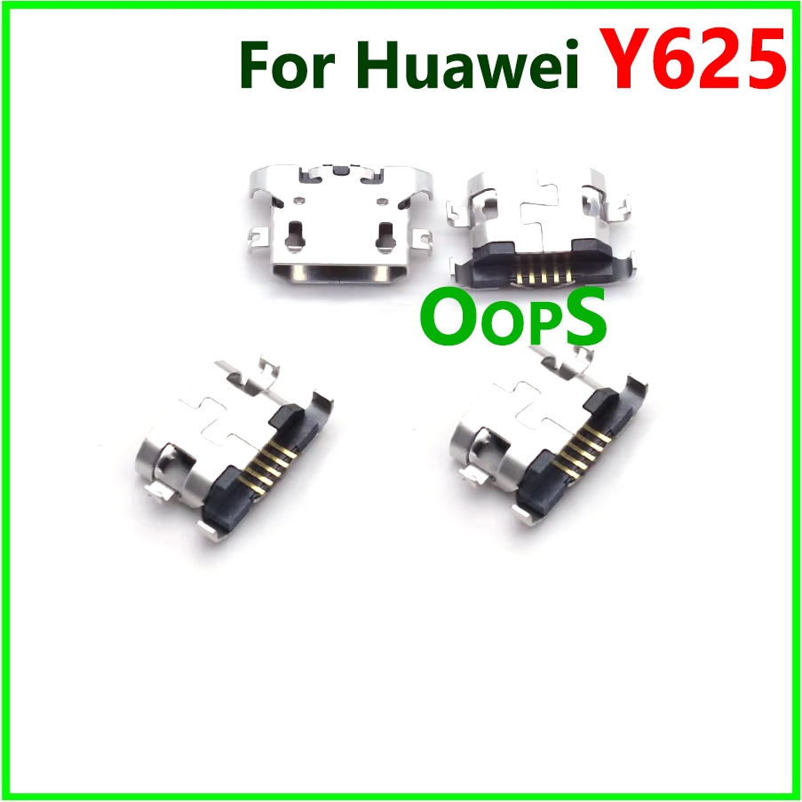 5pcs-50pcs Micro Mini Jack Socket USB Charger ชาร์จพอร์ต Dock Plug สําหรับ Huawei y625 5 pin ...